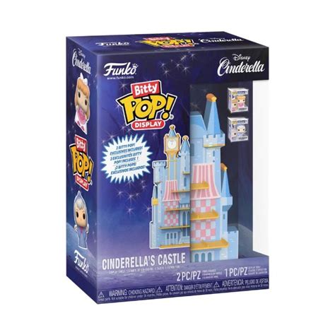 Disney Cinderellas Castle Bitty Pop Display Shelf Toys And Gadgets
