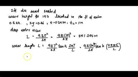 Solved A Concrete Coated Steel Gas Pipeline Is To Be Laid Between Two