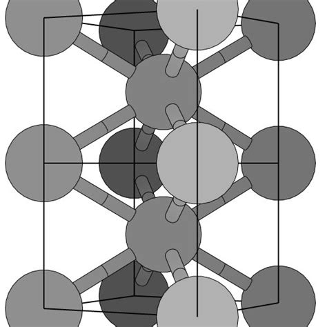 Body Centered Tetragonal Structure With Ca