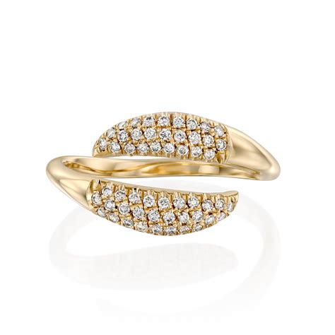 Tails Ring Diamonds Danielle Gerber Fine Jewelry