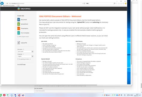 Office在线协作（一） 在本地服务器上安装onlyoffice Docs Community Edition For Windows