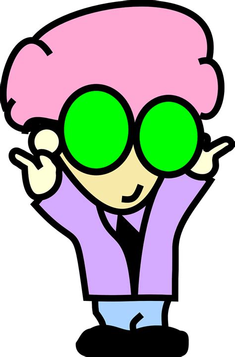 Edit Free Photo Of Nerd Cartoon Character Geek Glasses Needpix Com
