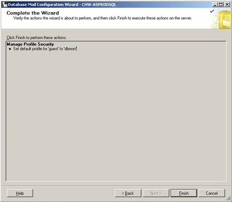 Configure The Global Profile In Database Mail HeelpBook