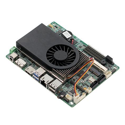 Mainboard 2SATA Dual LAN HD Dp Lvds Display Mini PC Board 6COM DDR4 Minipcie Msata 8USB