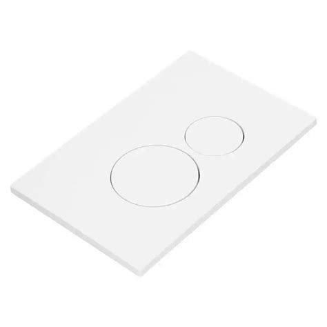 화장실 물 탱크 패널 흰색 Abs 제곱 둥근 단추 은폐 기둥 이중 플러시 패널 Aliexpress