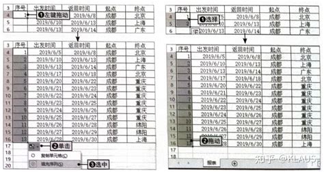 【excel】快速填充规律数据 知乎
