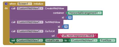 CustomWebView And Non Responsive Web MIT App Inventor Help MIT App Inventor Community