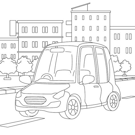 자동차 색칠 공부 벡터 Freepik에서 무료 고품질 벡터를 다운로드하세요 Freepik