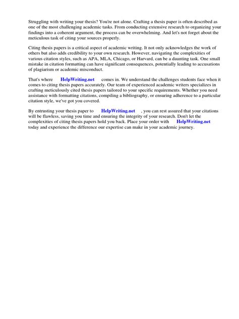 Citing Thesis Papers Pdf Citation Apa Style