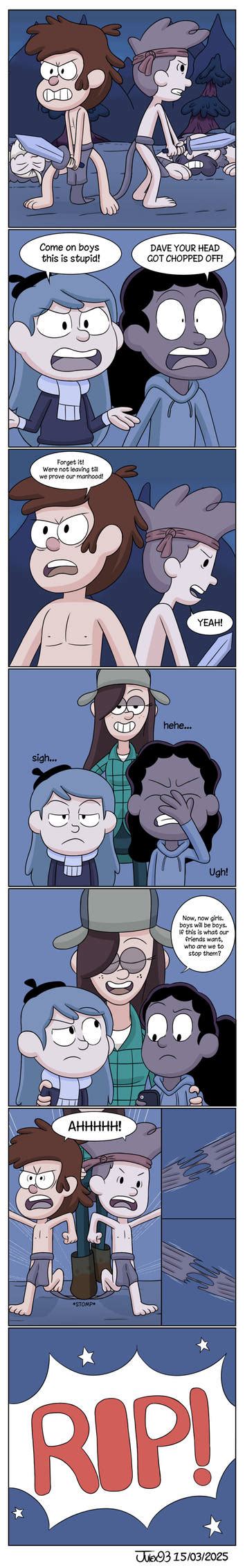 Hilda X Gravity Falls Crossover Comic Eng By Julex93 On Deviantart