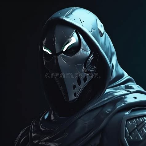 The Mysterious Phantom Character In High Definition Stock