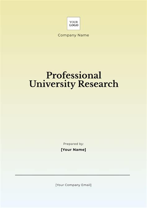 Free Academic Research Templates To Edit Online And Print
