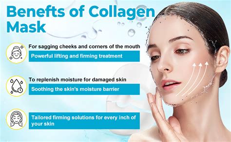 Collagen Face Mask With Deep Hydration Bio Collagen Face Mask，collagen