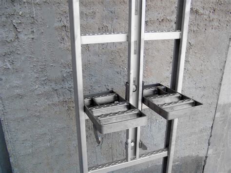 Safety Access Ladder With Safety Guard Rail SiS2 HUBER Technology Safety Access Ladder With Safety Guard Rail SiS2 HUBER Technology