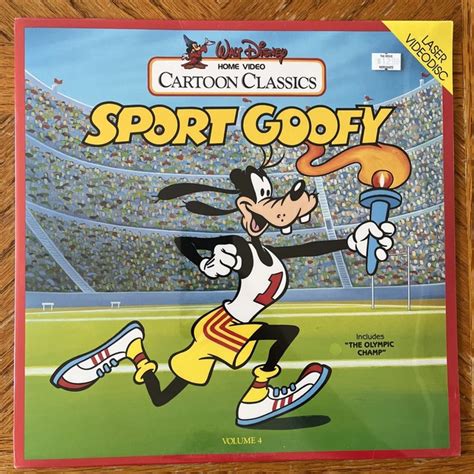Walt Disney Cartoon Classics Volume 4 Sport Goofy Betamax Not Vhs