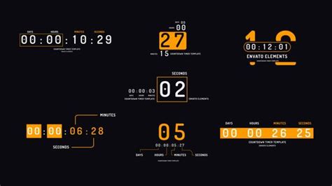Countdown Timer Toolkit V Premiere Pro Templates VideoHive