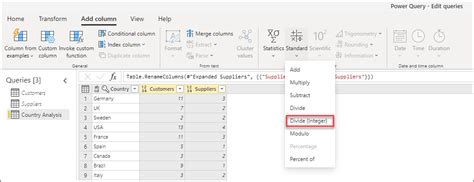 ส่วนติดต่อผู้ใช้ power query power query microsoft learn