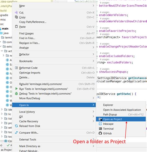 Open As Project IntelliJ IDEs Plugin Marketplace