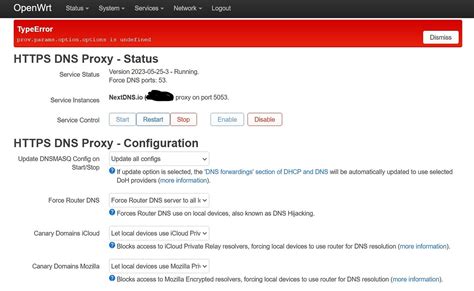 New Webui For Dns Proxy Need Testers Community Builds Projects And Packages Openwrt