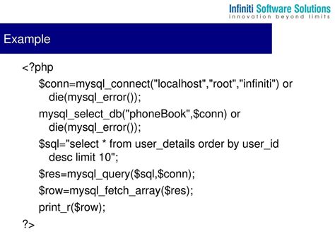 Phpmysql Ppt Download