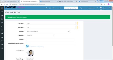 Avatar Image Broken Despite Already Having Set APP Issue Snipe Snipe It GitHub
