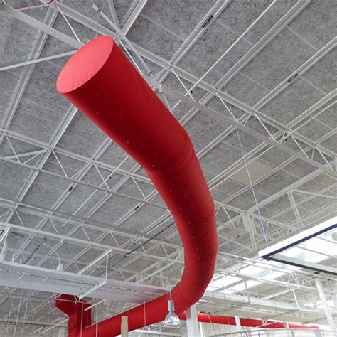 Flame Retardant Fabric Air Condition Flexible Duct For Havc Ventilation System Air Condition