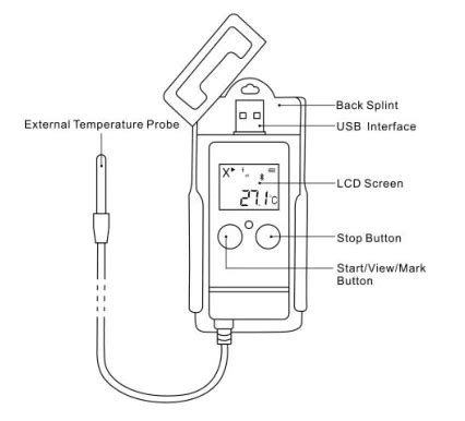 Ble Temperature Sensor Bluetooth Usb Temperature Data Logger Buy Ble Temperature Sensor
