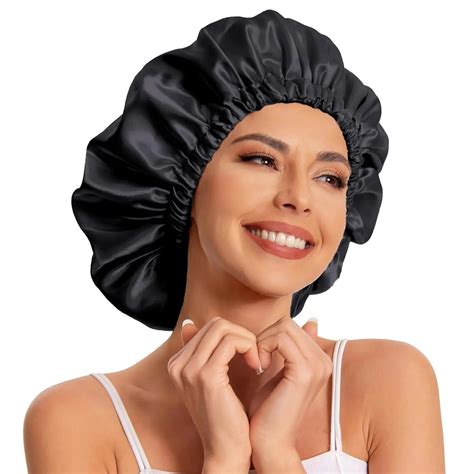 Bonnet En Satin Protection Cheveux Femme Homme Enfant Le Bonnet En Satin