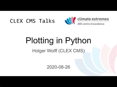 Python Plotting YouTube