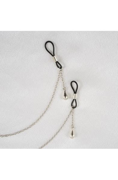 Sexy Ariel Silver Nymph Necklace With Nipple Rings Q9tv5