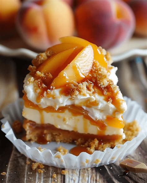 Peach Cobbler Cheesecake Sara Cooking