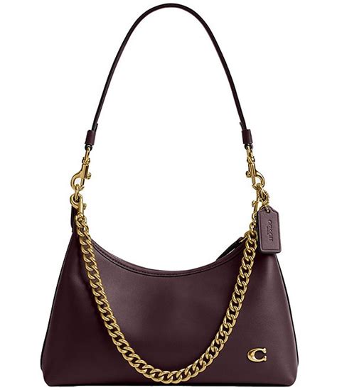Coach Juliet 25 Leather Shoulder Bag Dillards