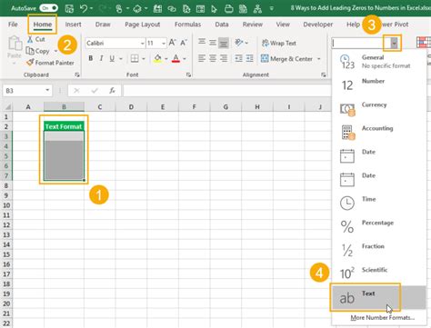 Ways To Add Leading Zeros In Excel How To Excel Ways To Add Leading Zeros In Excel How To Excel