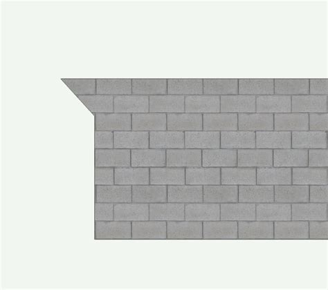 Ability To Angle Vertical Sides Of A Wall Wishlist Feature And