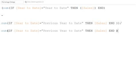 Parameter Actions Part 8 Year To Date And Yoy Data Vizzes
