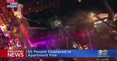 Residents Displaced By Passaic Fire Cbs New York