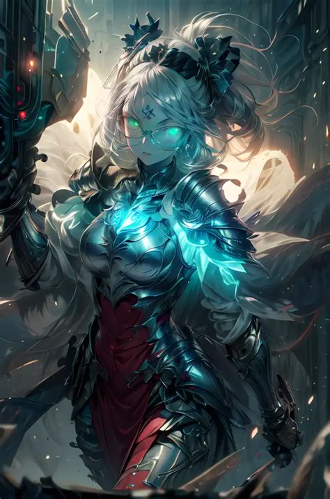 Anime Female Cyber Armor
