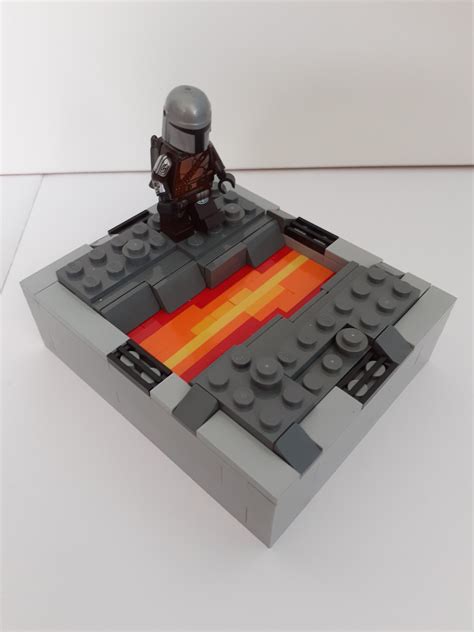 Lego Lava Building Technique In Lego Custom Minifigures Lego Moc Lego