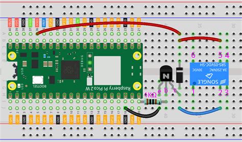 216 Control Another Circuit — Sunfounder Pico 2 W Starter Kit For Raspberry Pi Pico 2 W