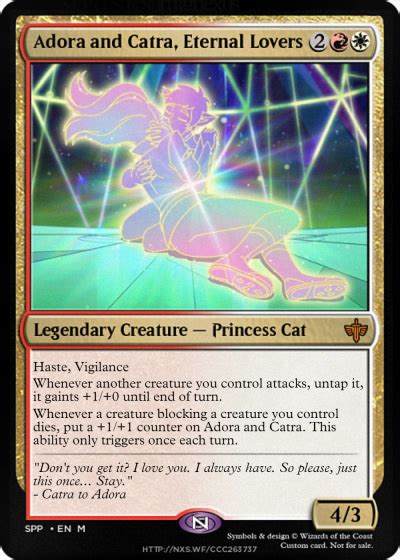 Mtgnexus Adora And Catra Eternal Lovers