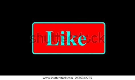 Subscribe Reminder Like Button Animation With Mouse Cursor With Alpha