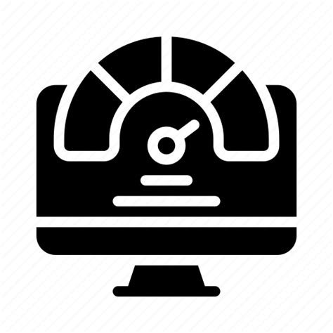 Fast Speed Efficiency Computer Performance Speedometer Icon Download On Iconfinder