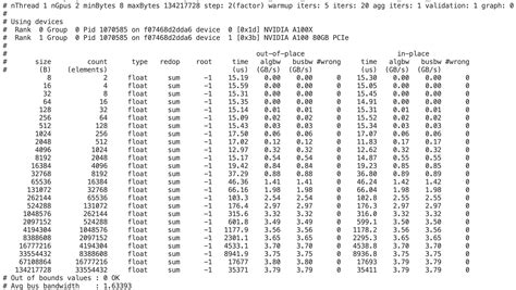 nvidia smi shows err at power usage on one of a100x gpu linux