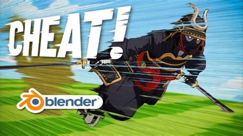 Convey Speed With Stylized Vfx Using Blender And 2d Blendernation Bazaar