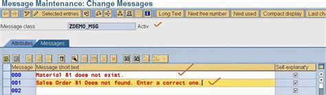 Message Text Translation In Se Sapcodes