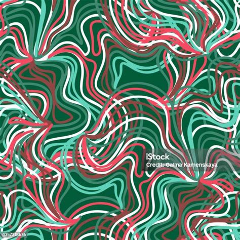 트위스트 컬러 라인과 추상적 인 현대적인 매끄러운 패턴 소용돌이 예술적 요소 미술 배경 미래지향적인 디자인 밝은 개념 그래픽 인상파 얽힌 선 텍스처 0명에 대한 스톡 벡터