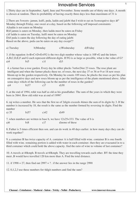 Doc Tcs Placement Questions 2012 200 Questions Dokumentips