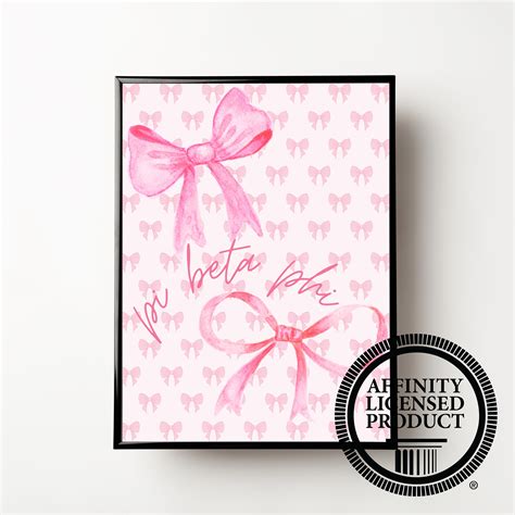 Pi Beta Phi Poster Pi Beta Phi Bow Print Custom Pi Beta Phi Ts Custom Sorority T Ideas