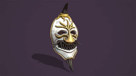 Artstation Evil Mask Game Assets