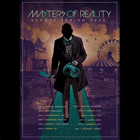 MASTERS OF REALITY kündigen Europa Tour für April 2025 an! - NordNews.de